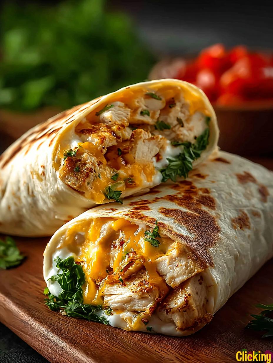 Creamy Chicken Cheese Wraps: 5 Irresistible Variations - Telrecipes