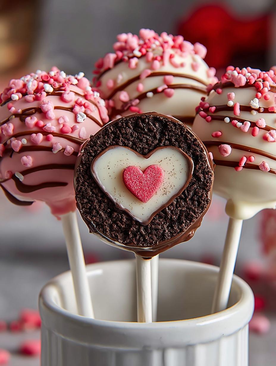 Delicious Valentines Day Oreo Pops Everyone Will Love - Telrecipes